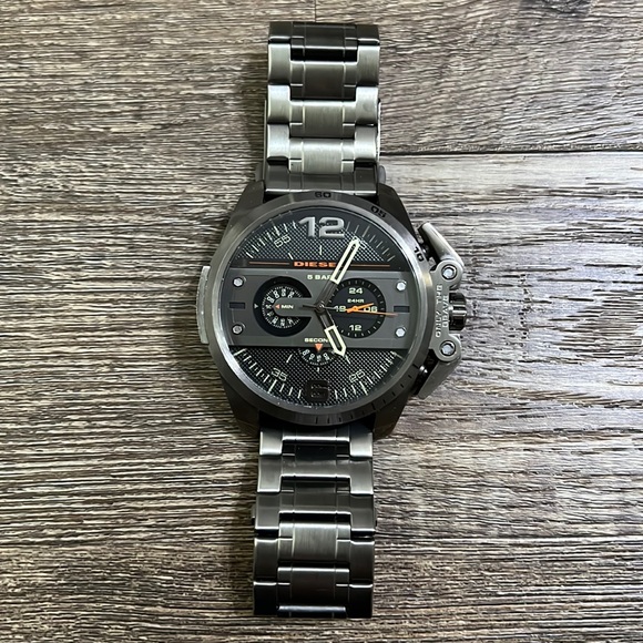 Diesel | Accessories | Mens Diesel Gunmetal Watch | Poshmark